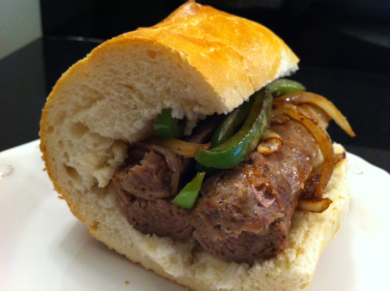 The Lazy Cook's Kitchen: Italian Sausage Sub