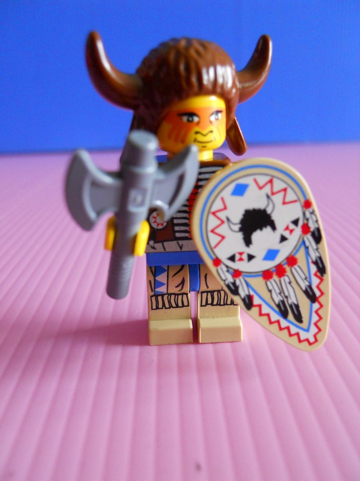 Dexters Diecasts (DexDC): LEGO Minifigure ~ Red Indian Warrior with ...