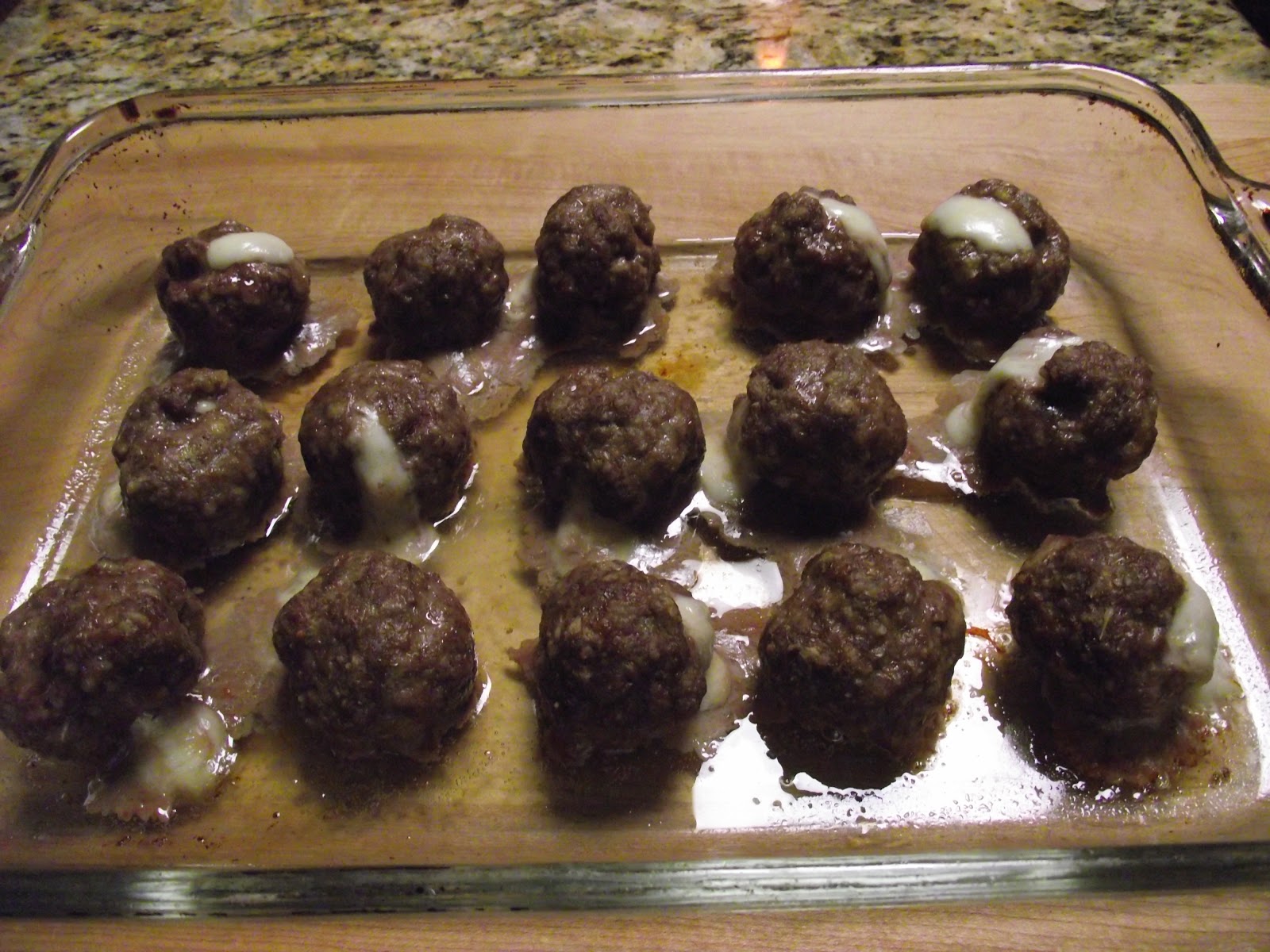 Hot Southern Mess: Cheesy Volcano Meatballs