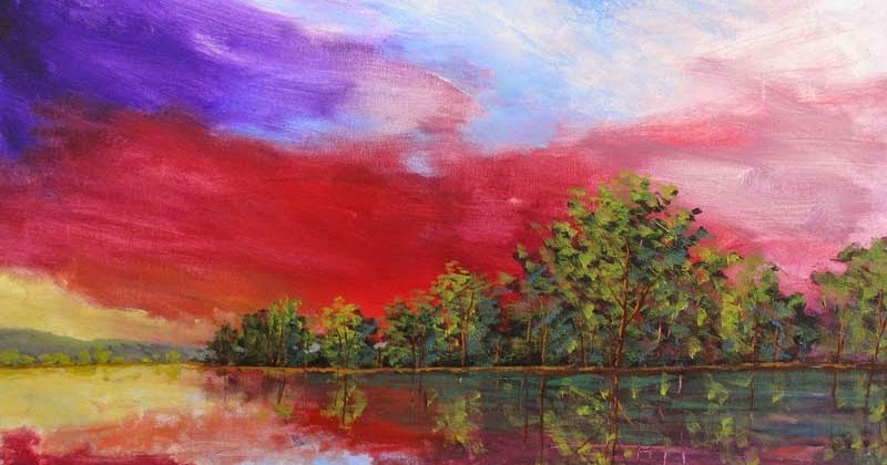 Artist Derek Collins Blog, modern impressionist landscape paintings and ...