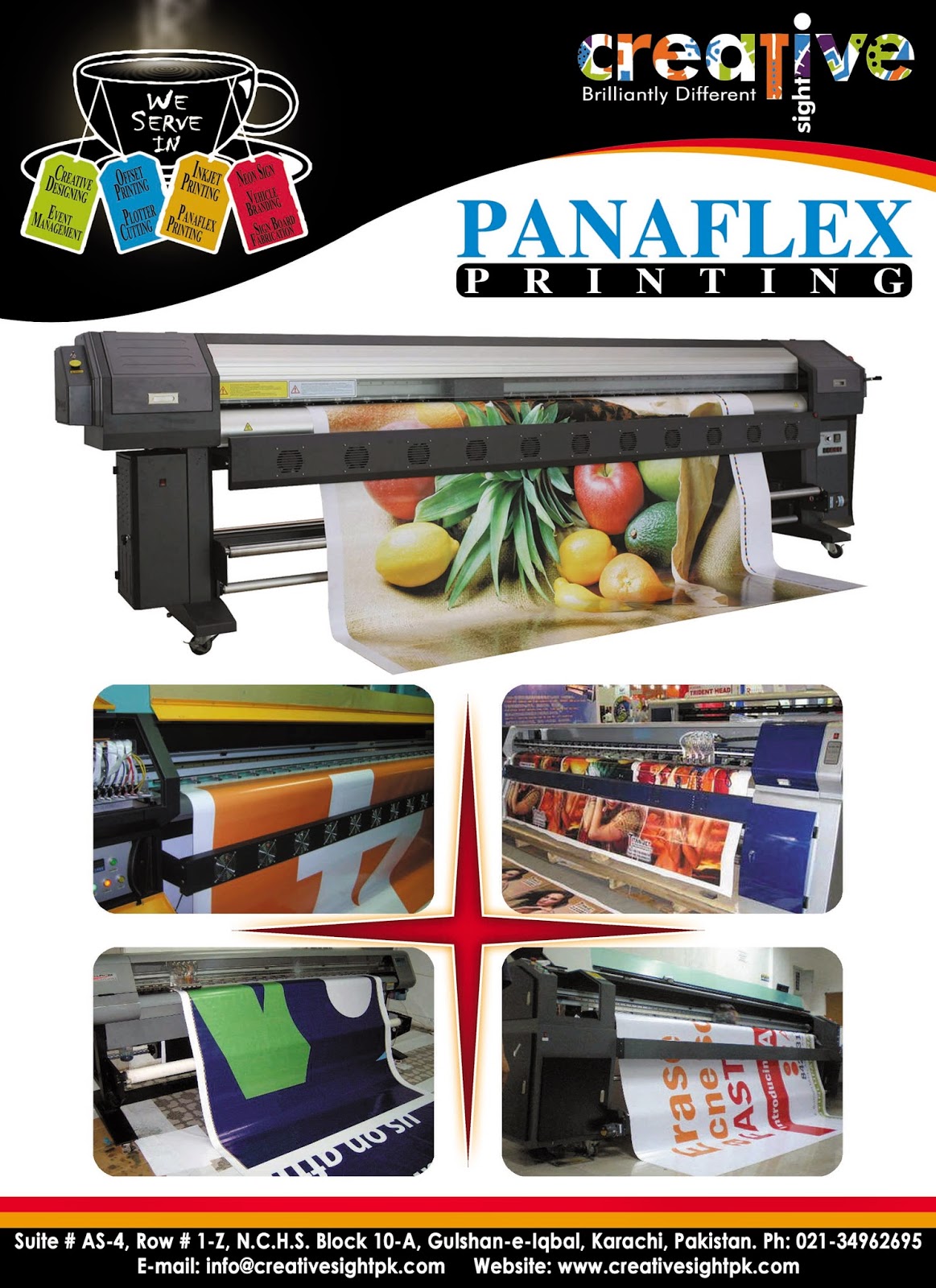 Creative Sight Pakistan - Panaflex Printing Solutions