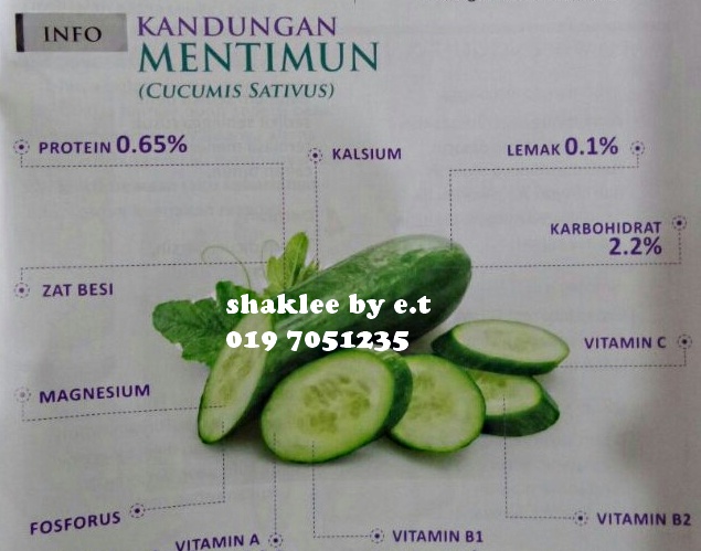 Catatan Mama Iffah: KELEBIHAN TIMUN