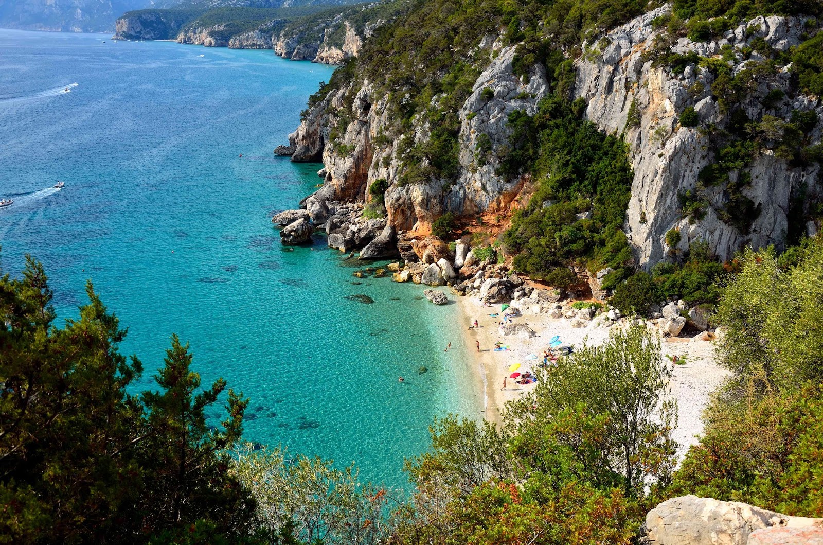 Vir es montagnardes Escalade CALA GONONE Secteur Cala Fuili