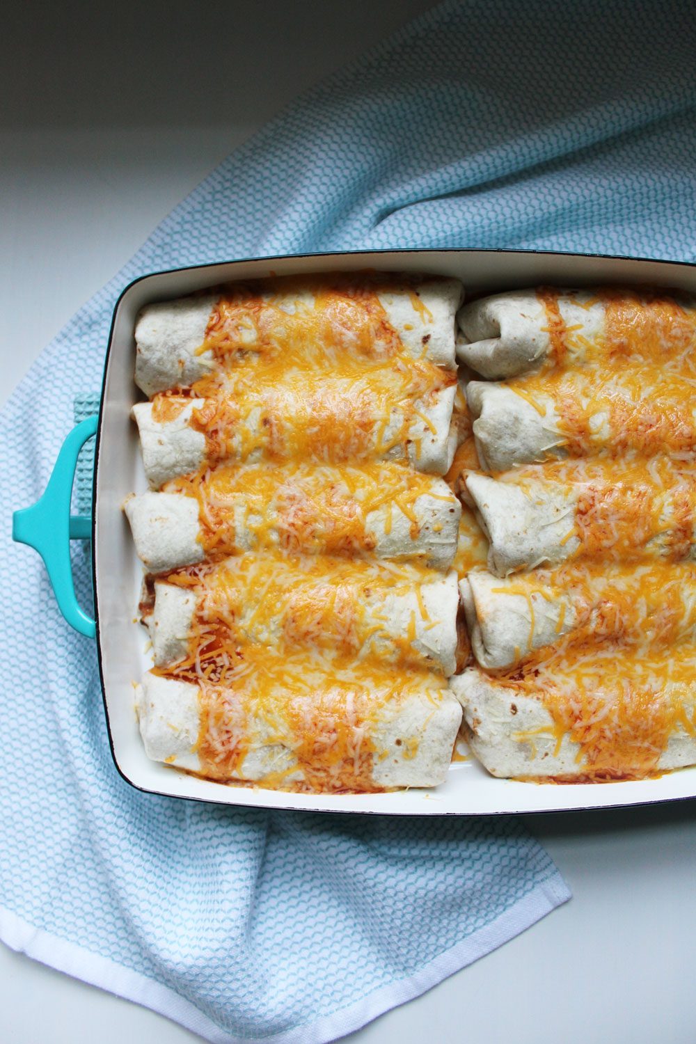 Beef and Bean Burritos - Han Can Cook