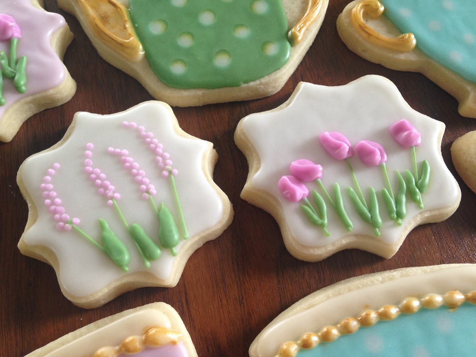 Country Cupboard Cakes: Bridal Tea Party Cookies