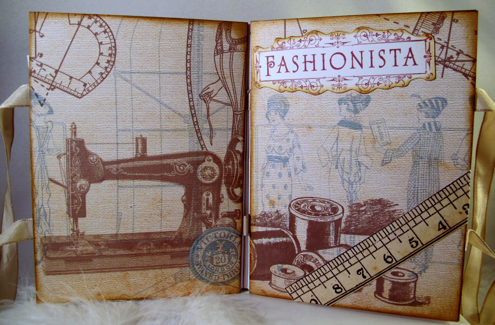 DAR'S CRAFTY CREATIONS: A Pretty Little POCKET Book Tutorial!