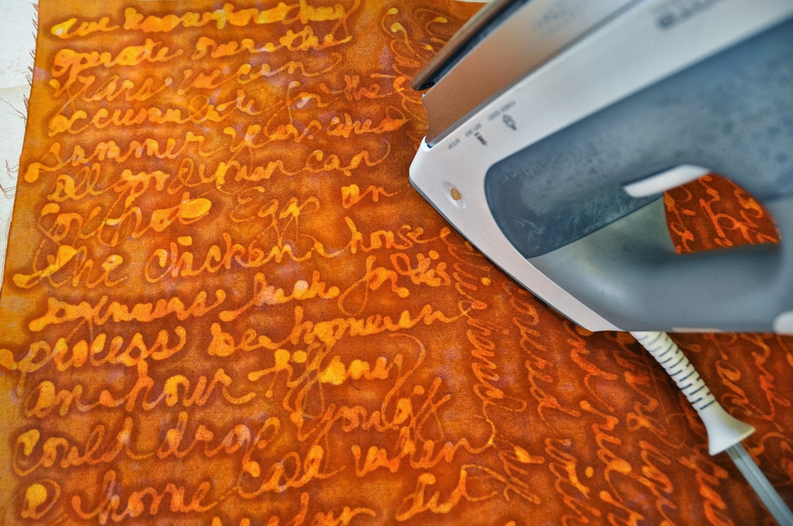 LuAnn Kessi: Soy Wax Batik.....Part 3