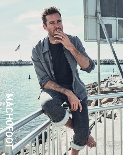 MACHOFOOT: TIMOTHÉE CHALAMET & AMIE HAMMER