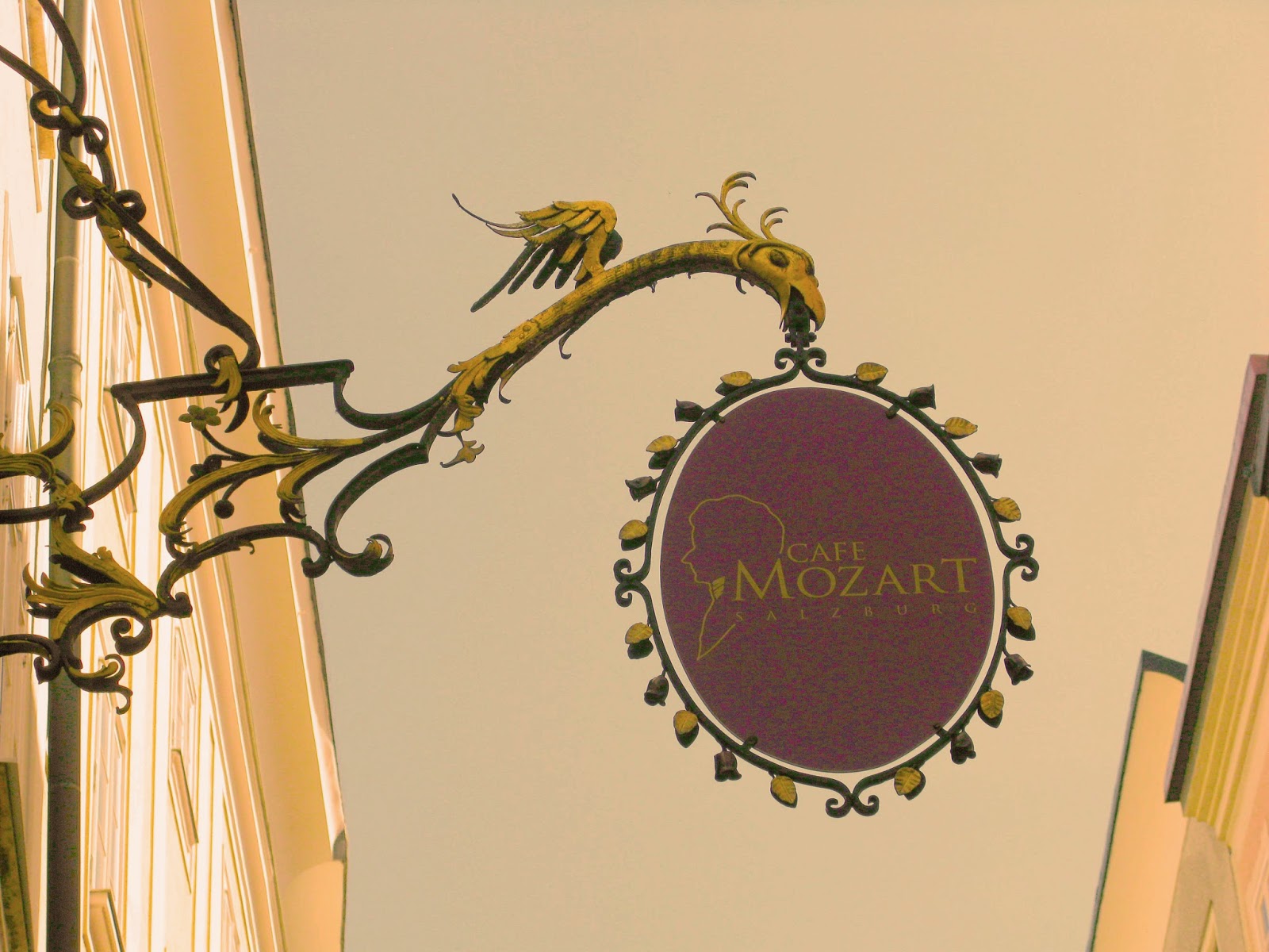 Sara Kahn: Hanging Shop Signs Salzburg