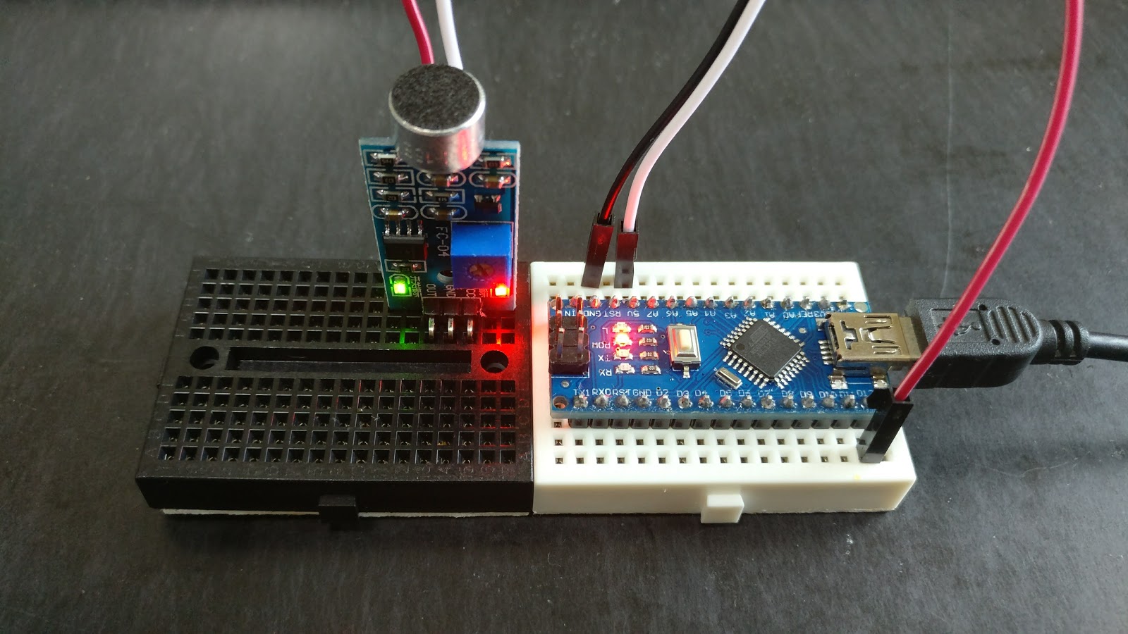 個人的な φ(`д´)ﾒﾓﾒﾓ…: FC-04 Sound Sensor をテスト