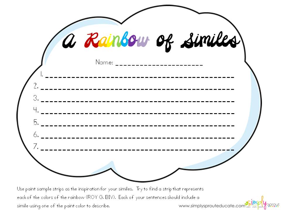 Rainbow Writing - Simply Sprout