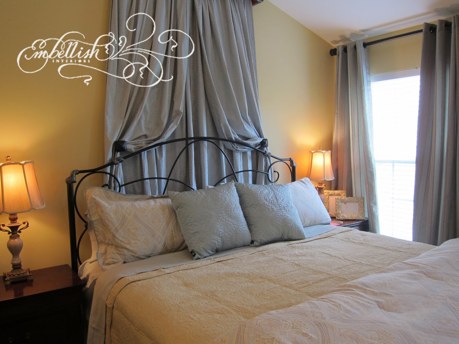 Embellish: Dramatic Master Bedroom