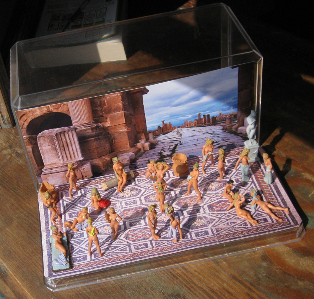 themes 43: Diorama "Roman Baths"