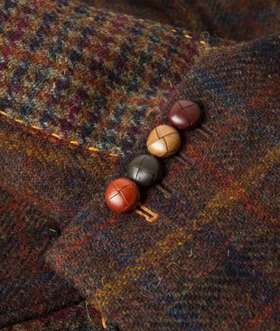 Content in a Cottage: Leather Buttons