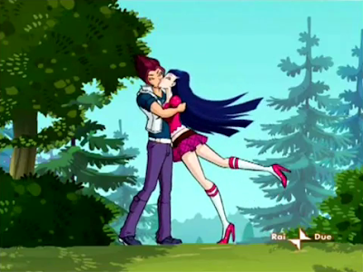 Imágenes románticas de Musa y Riven - Winx Club All