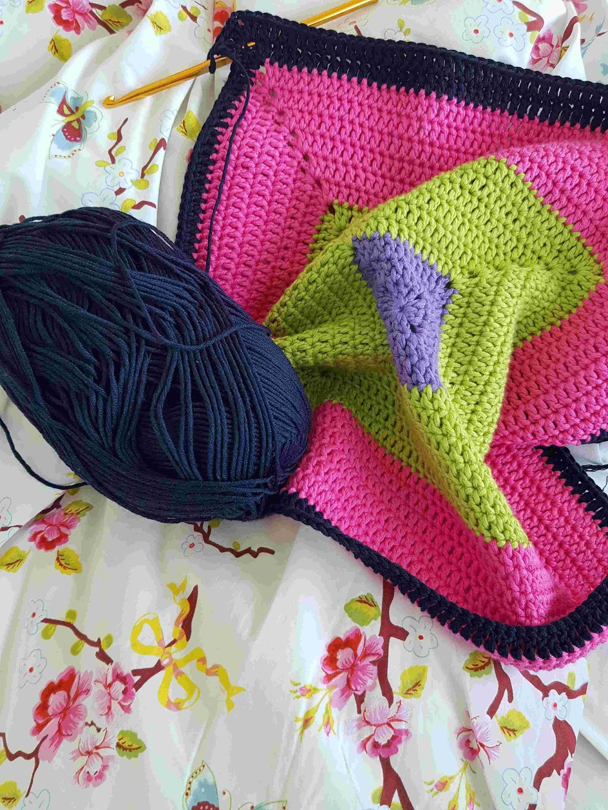 A Playful Stitch: Completed Crochet Colour Blocks