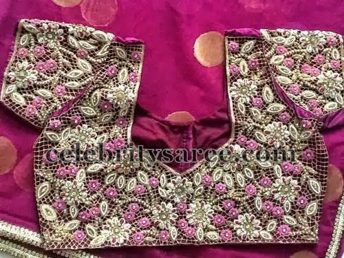 Full Cut Work Blouse Designs - Saree Blouse Patterns