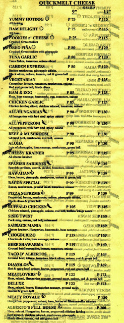 Alberto's Pizza Hotline in CEBU