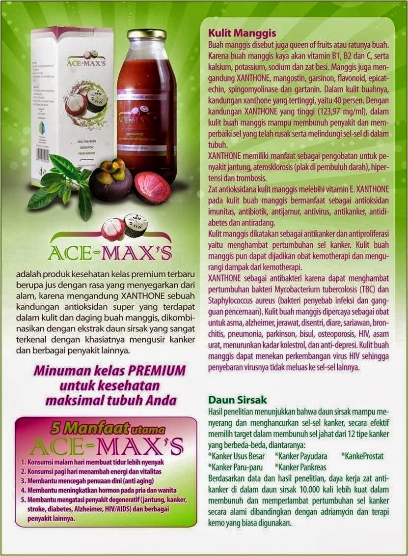 ACE MAXS ~ Obat Herbal Stroke