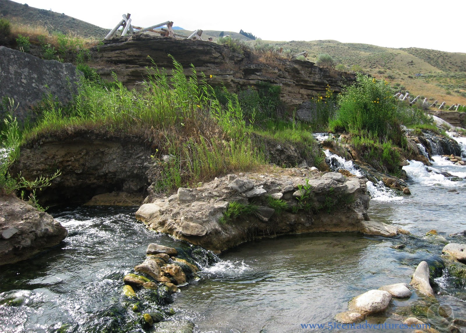 51 Cent Adventures: Boiling River - Yellowstone National Park