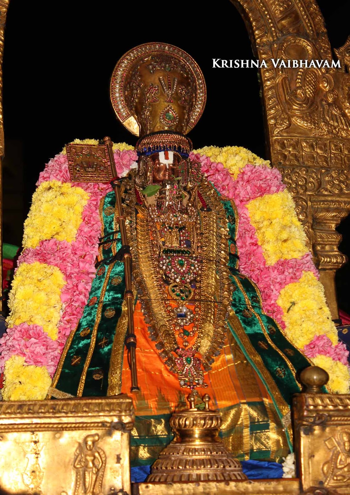 Krishna Vaibhavam: Day 02 of Sri Manavala Maamunigal Utsavam ...