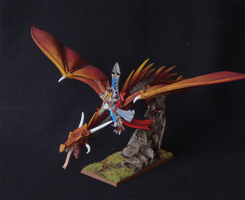 The Miniature Workshop: High Elf Lord on Dragon