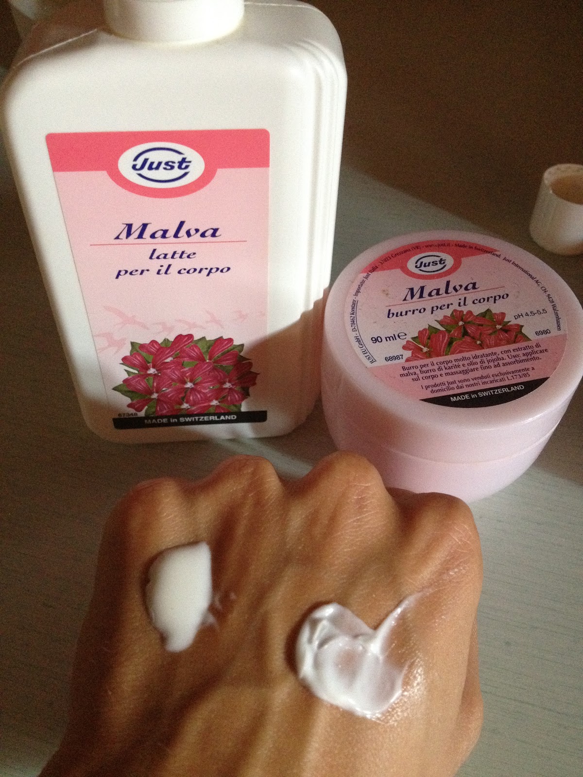 Cosmesi Make up & Shopping: Just - Latte per il corpo e Burro per il ...