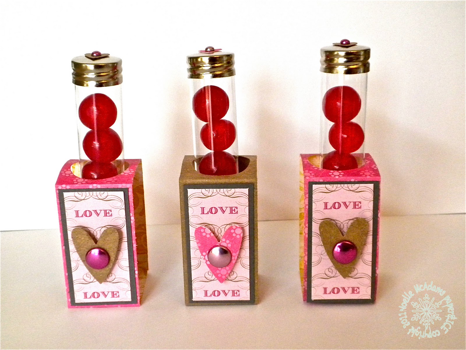 paper & ICE: Valentine Test Tubes- Guest Designer at Our Creative Corner