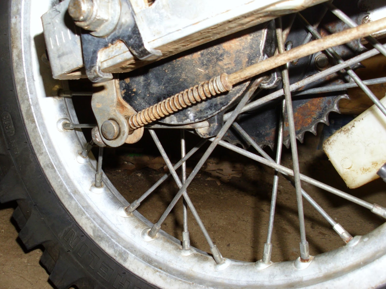Motorcycle Renew: YZ80 Stage Three, Brake Linkage and swing arm links.