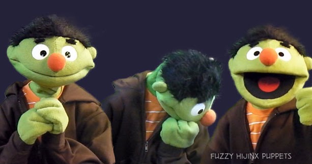 Fuzzy Hijinx Puppets: Dan's Puppet- Past Work: