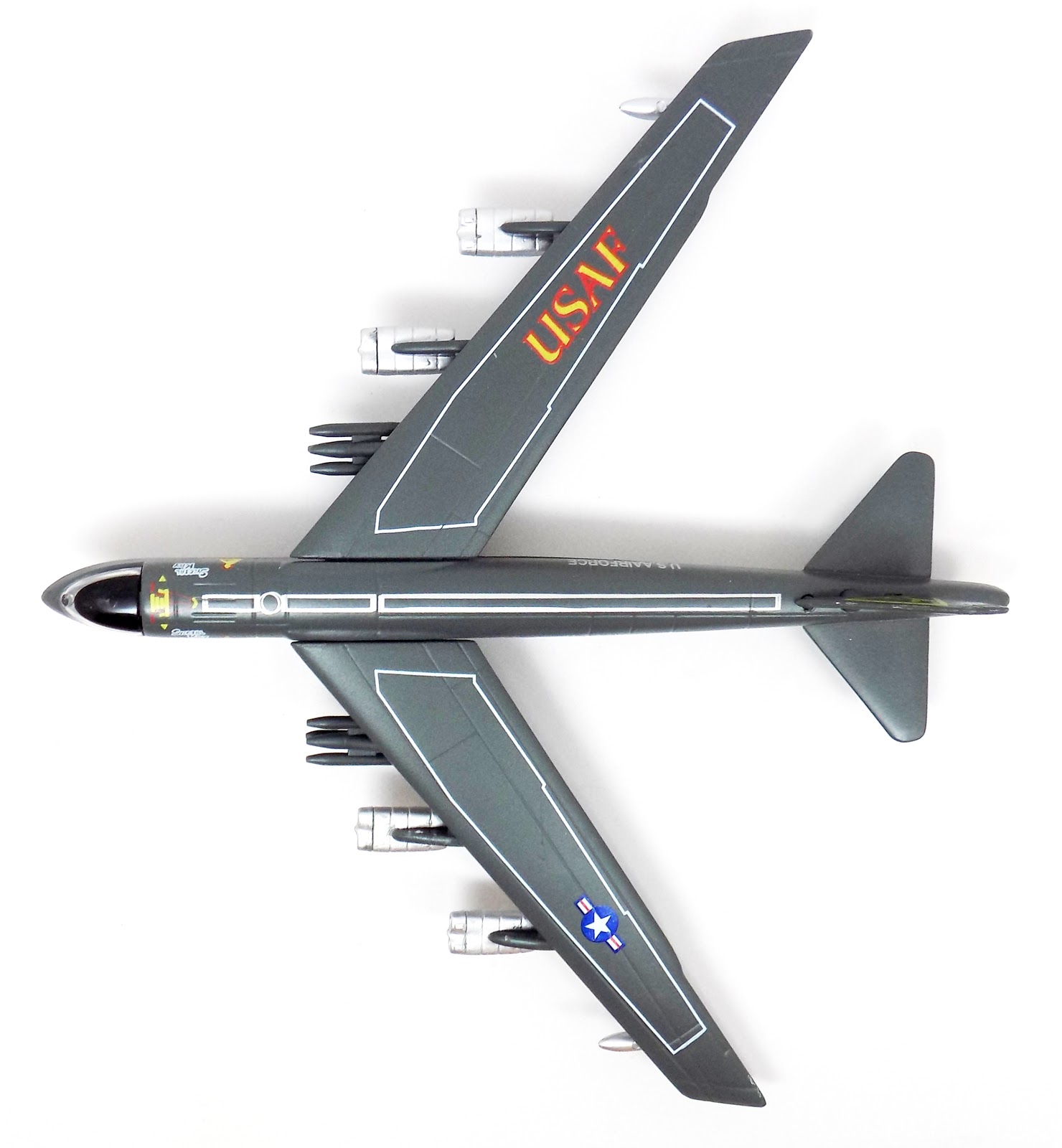 Toys and Stuff: China (Unknown Mfr) Diecast B-52 Stratofortress