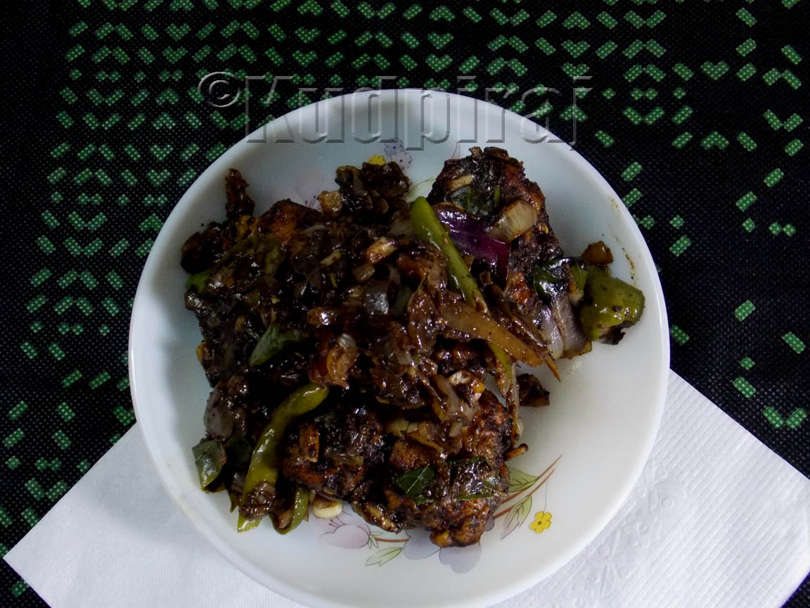 Kudpiraj's Garam Tawa: Chicken Pepper Chilly Fry