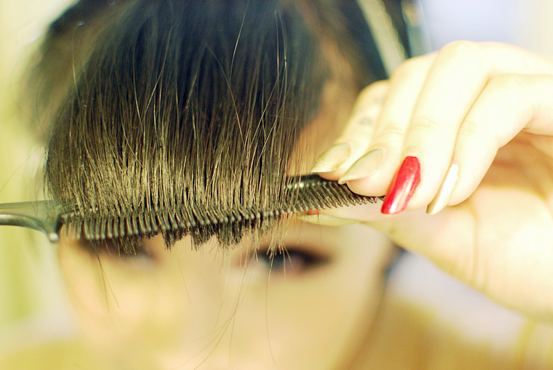 My Darling Rainbow: Straight Fringe Tutorial