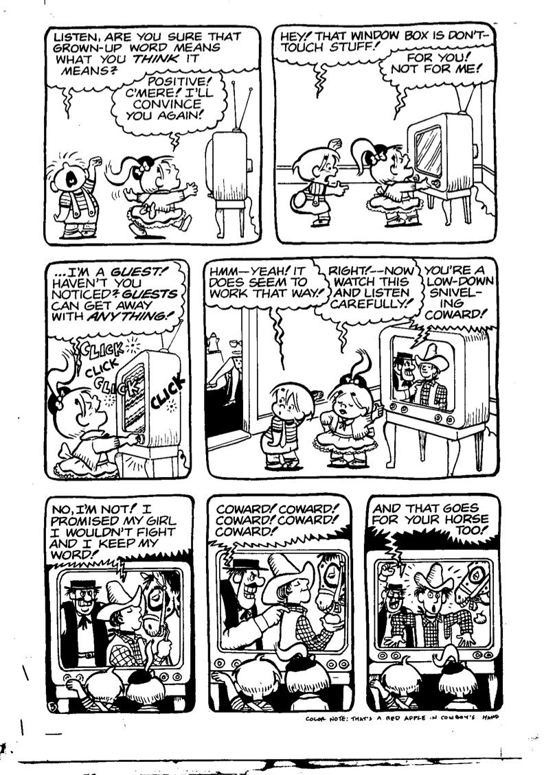 Four-Color Shadows: Sugar and Spike-Sheldon Mayer-1980s (??)