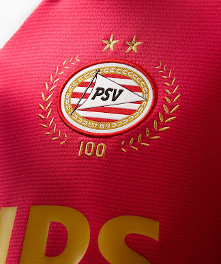 PSV 13-14 100 Years Home Kit Without Stripes Released - Footy Headlines