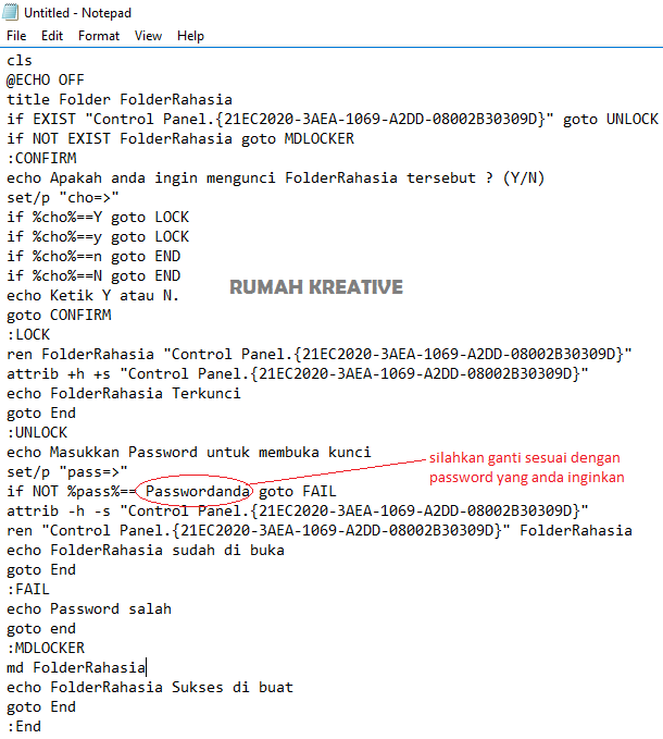 Tips dan Trik komputer : 2 kesaktian Notepad - rekreartive