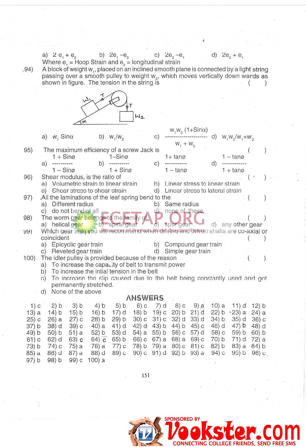 ECETAP - 2016, Previous, Model Papers, Question Papers EEE,ECE,SCE ...