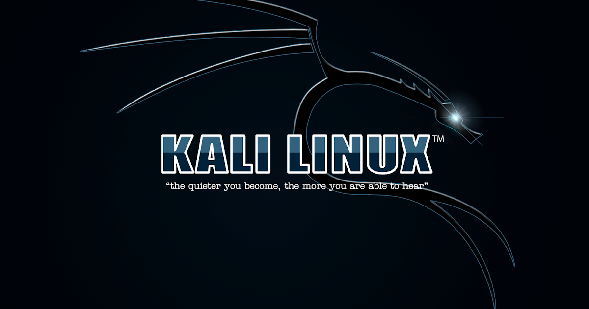 Workshop HO - Kali Linux Mini Course