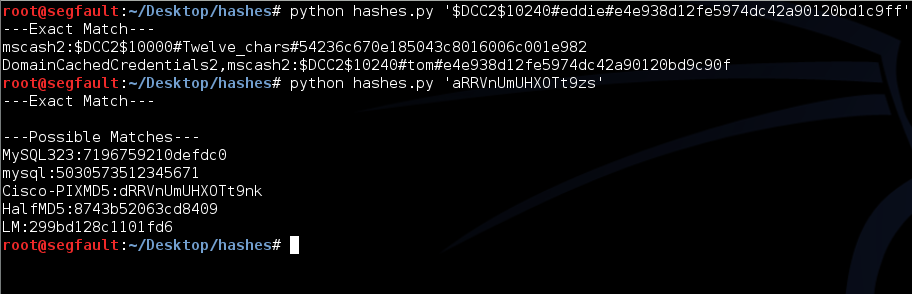 Security Padawan: Password Hash Identifier