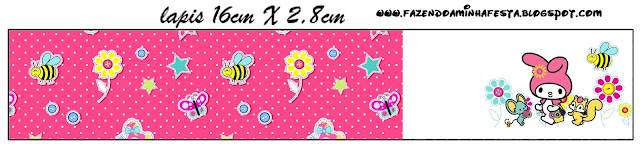 My Melody Birthday Party: Free Printable Candy Buffet Labels. - Oh My ...