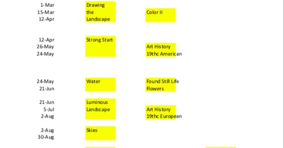 DEBORAH PARIS: Online Class Schedule /Registration