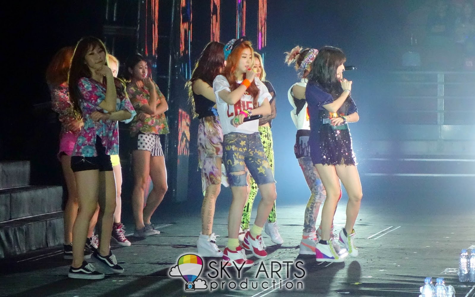 [PHOTO] AIA K-POP Live in KL 2013 Malaysia: 4MINUTE G.NA BEAST GET WET!