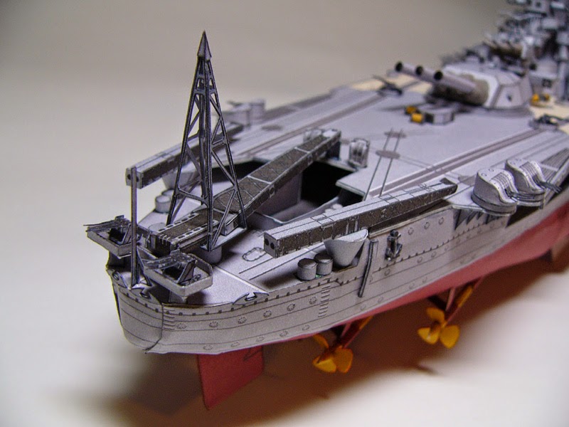 Papermodel Kapal Perang & Lain2: Paper Model IJN Yamato