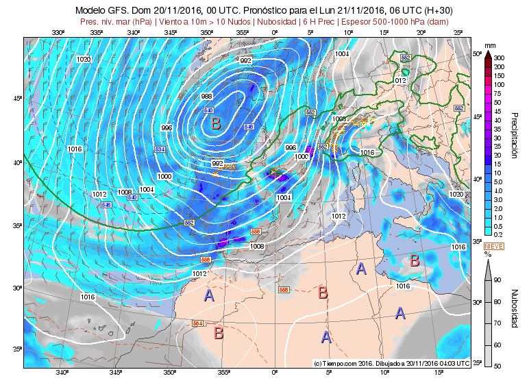 el bloc d'en litu: Molta pluja demà al Pirineu i Prepirineu