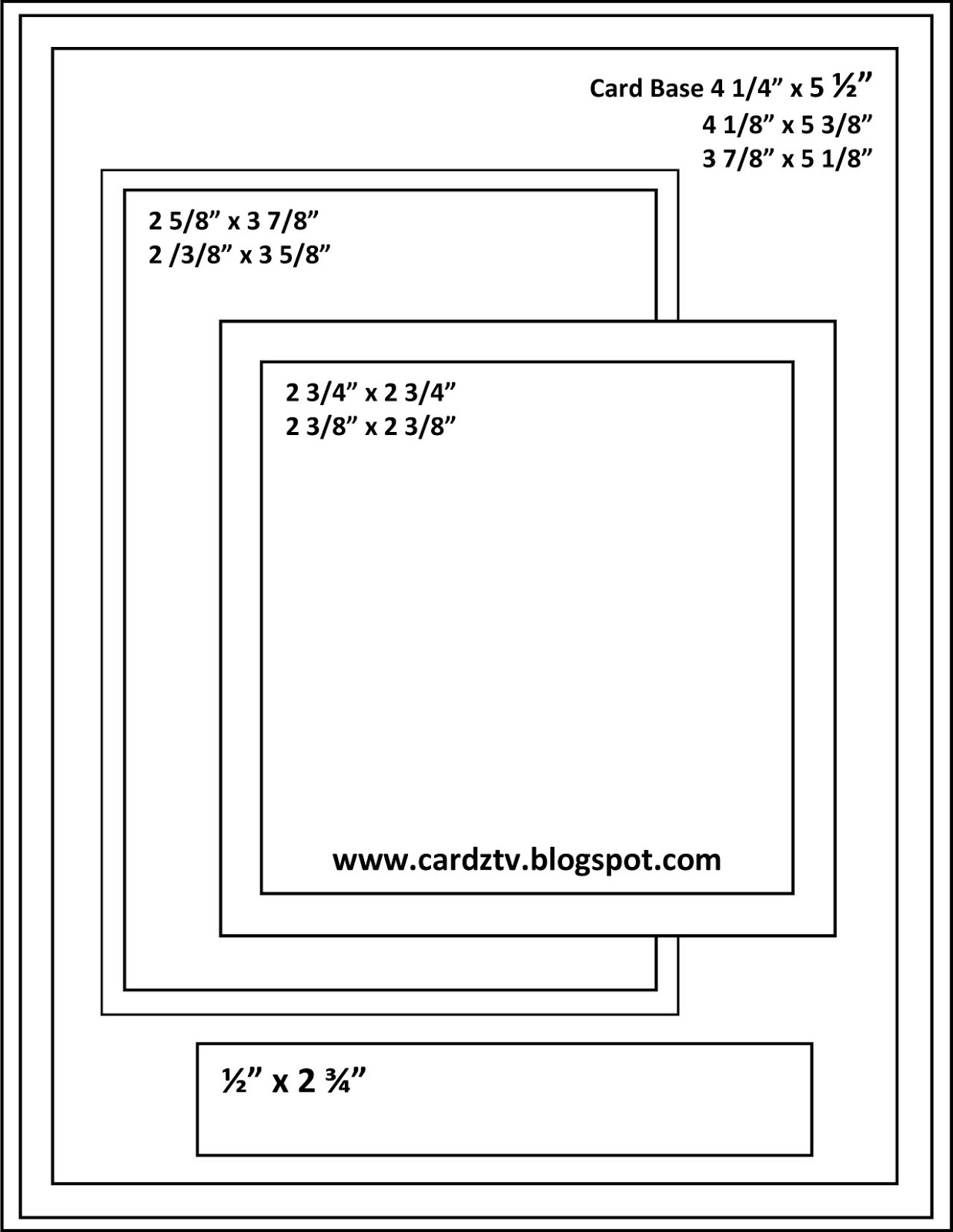 CARDZ TV: CARDZ TV CARD KIT & KABOODLE SKETCH ONE