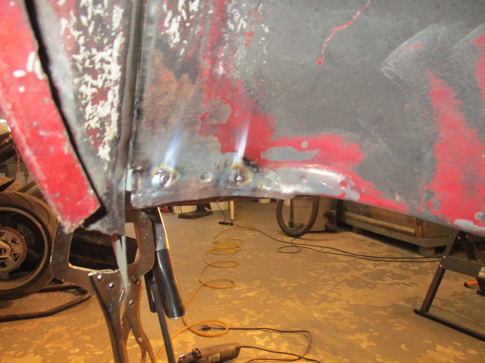 Roundtail Restoration: Triumph Spitfire Body Repair #42 - Boot Floor ...