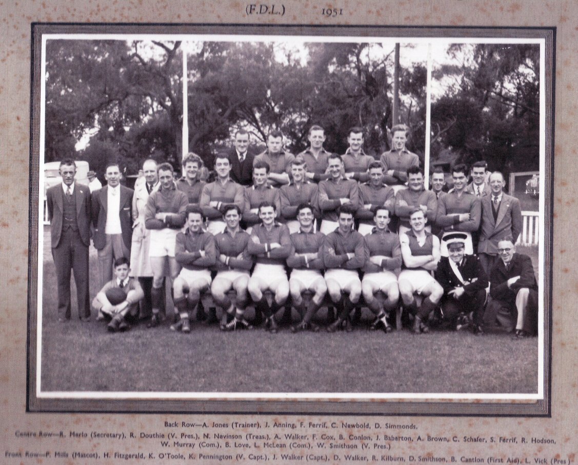 FEDERAL FOOTBALL LEAGUE 1909-1981 HISTORICAL PHOTOS