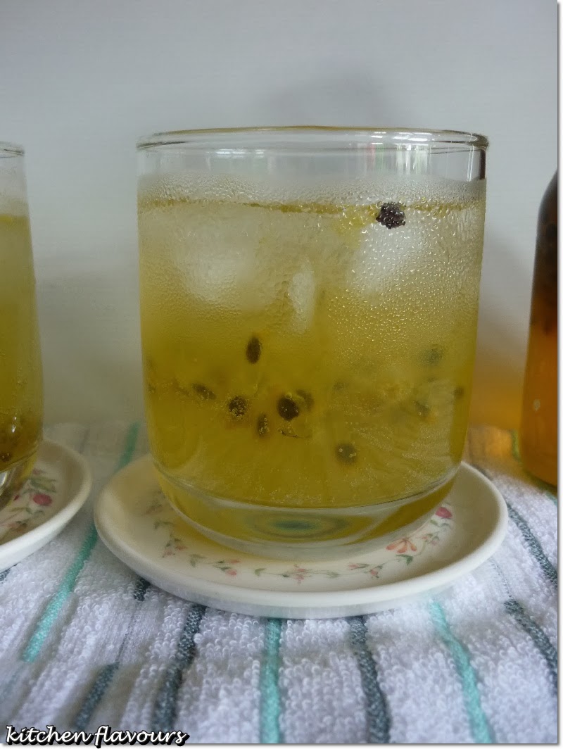 kitchen flavours: Passionfruit Cordial