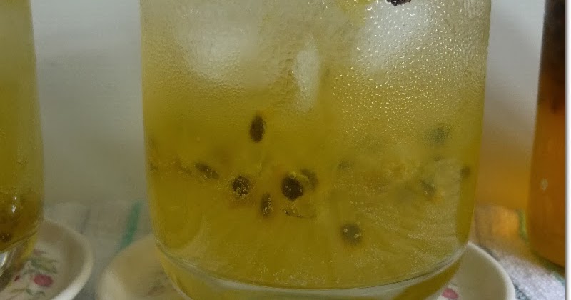 kitchen flavours: Passionfruit Cordial