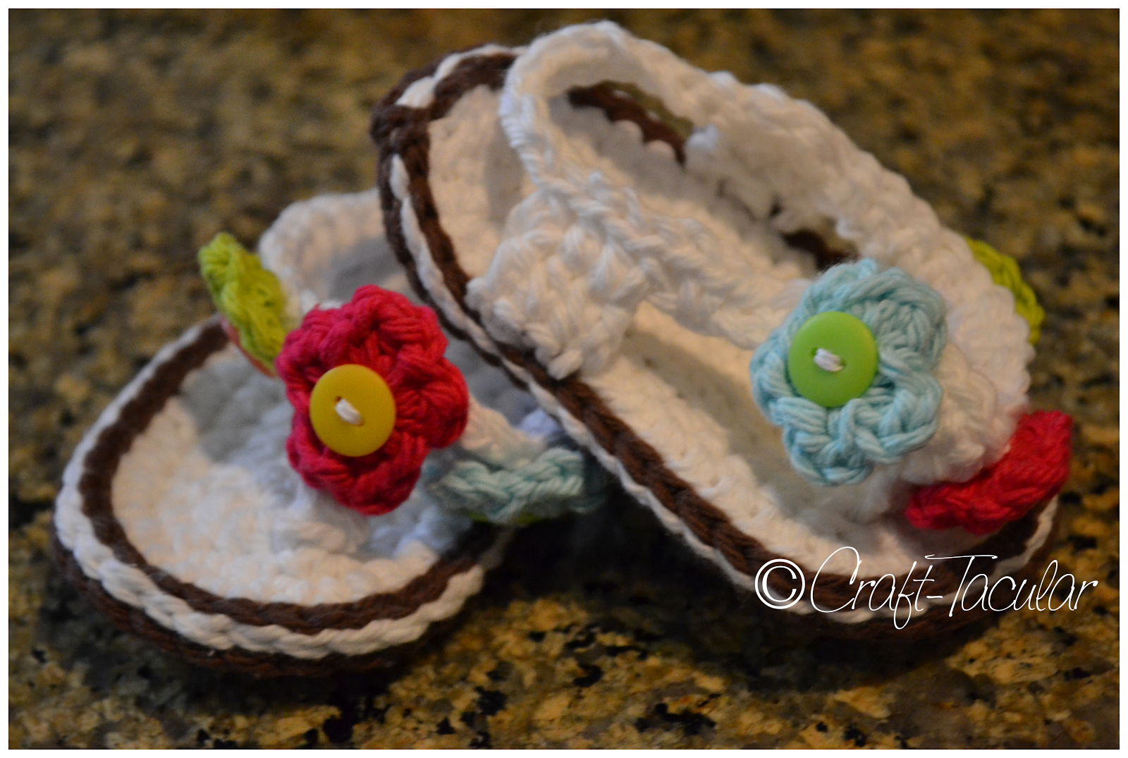 Crafttacular: Crochet Flip Flops